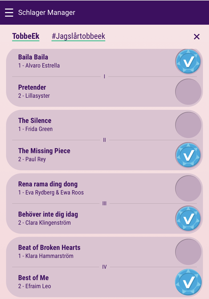 Supersvårt att tippa Andra chansen | Schlagerbloggen